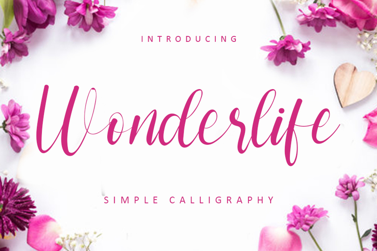 Wonderlife Font | FreshTypeINK | FontSpace