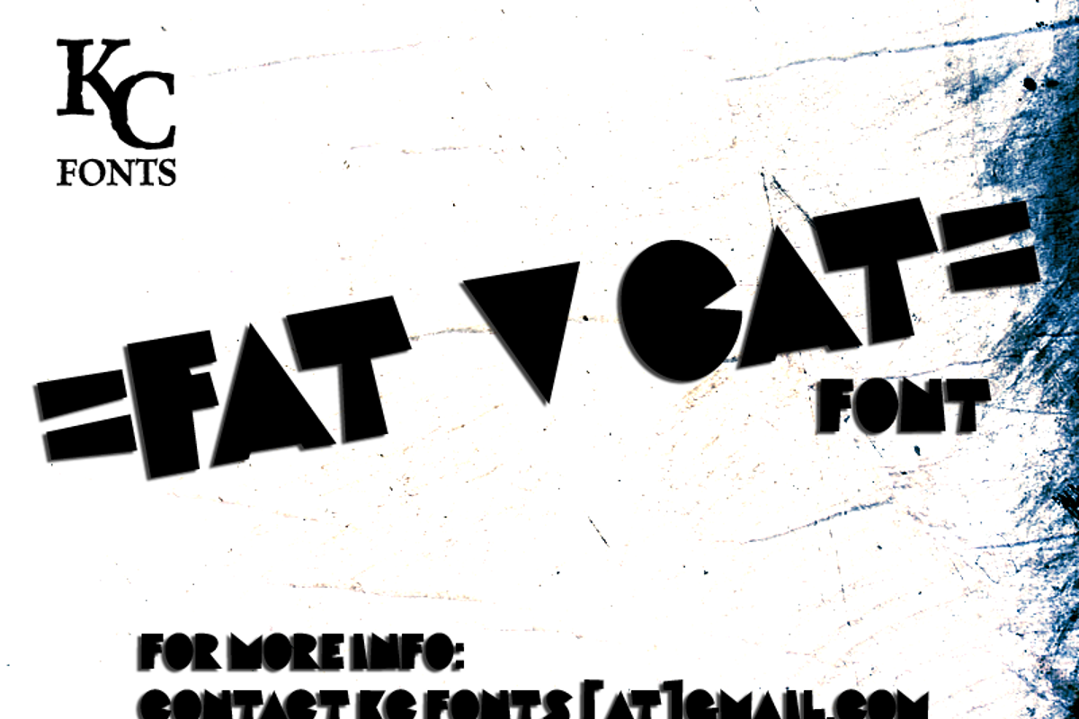 Fat Cat Font - Free Download