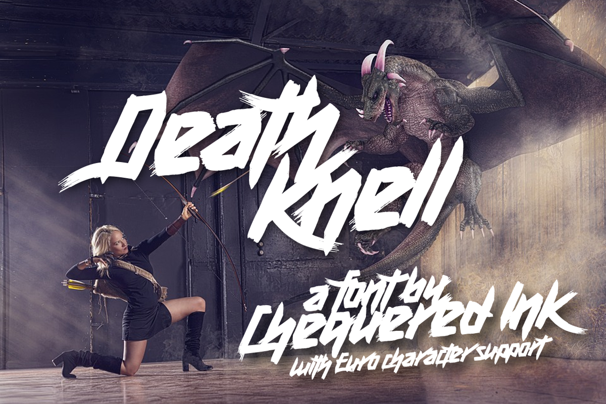 Death Knell Font | Chequered Ink | FontSpace