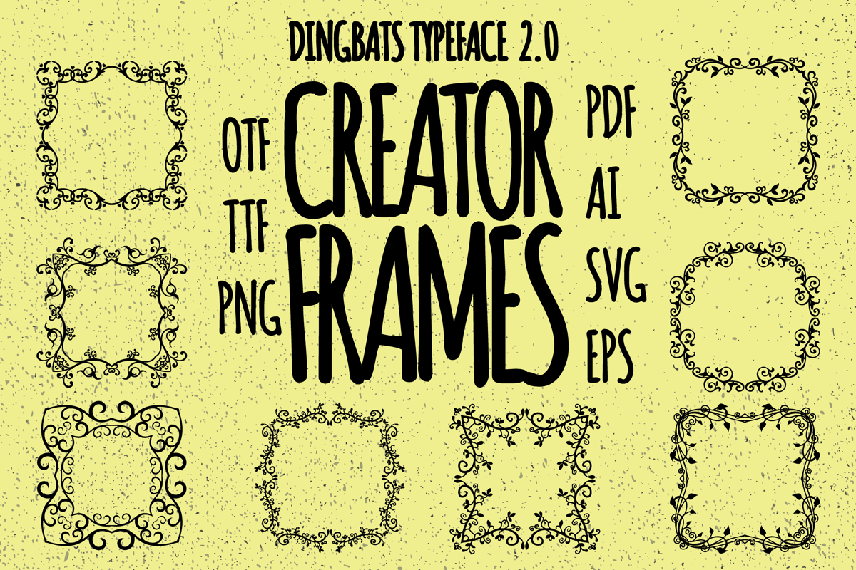 Frames Creator 2.0 Font - Free Download