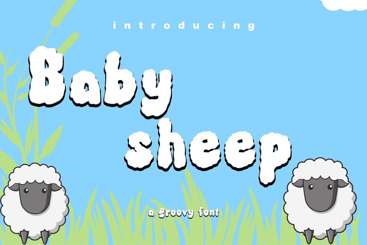 Baby Sheep Font - Free Download