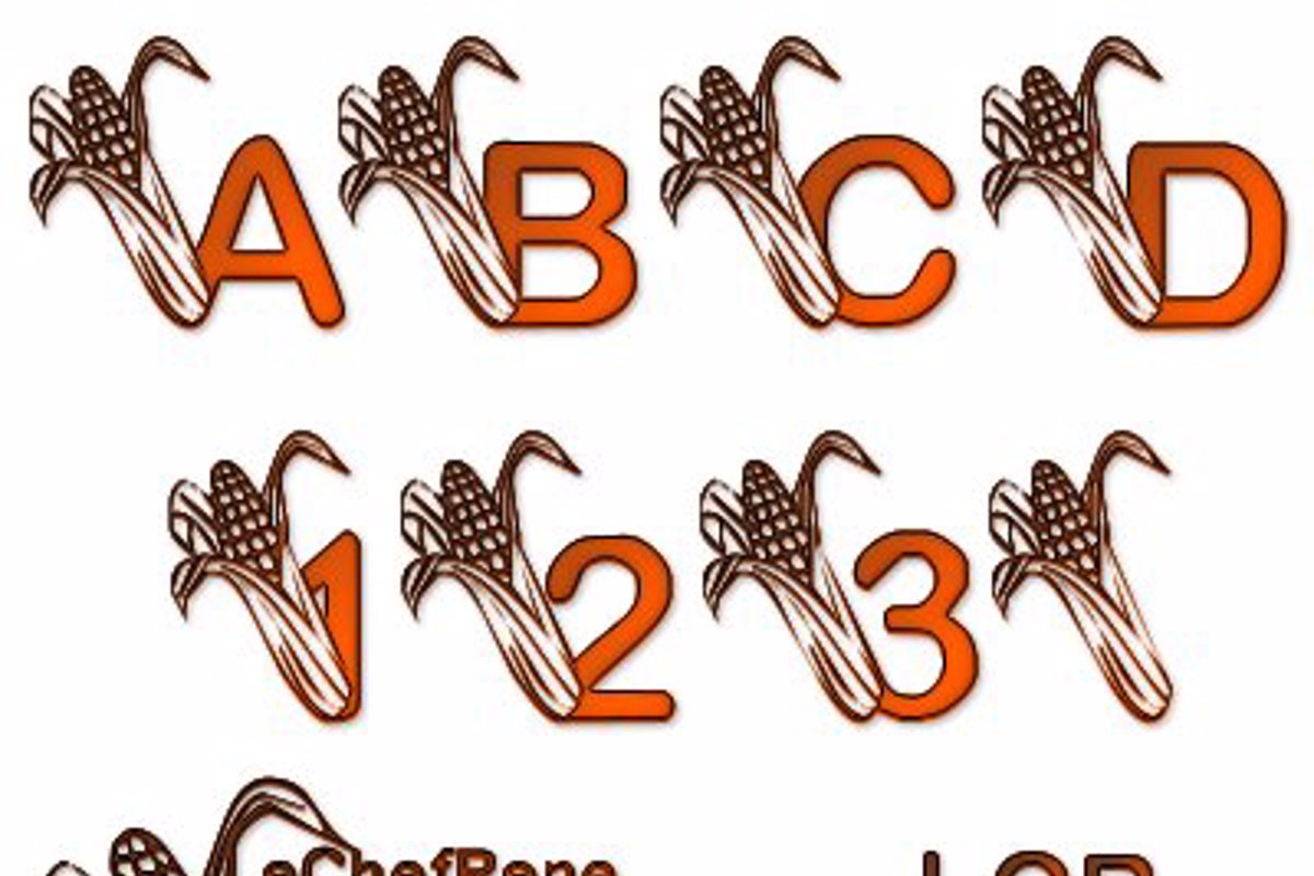 LCR Autumn Harvest Font | LeChefRene | FontSpace