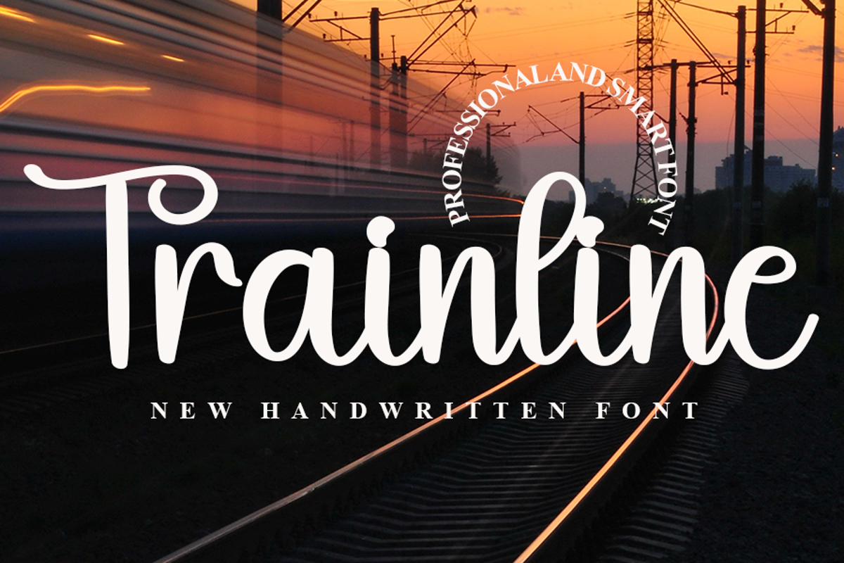 Trainline Font | FreshTypeINK | FontSpace