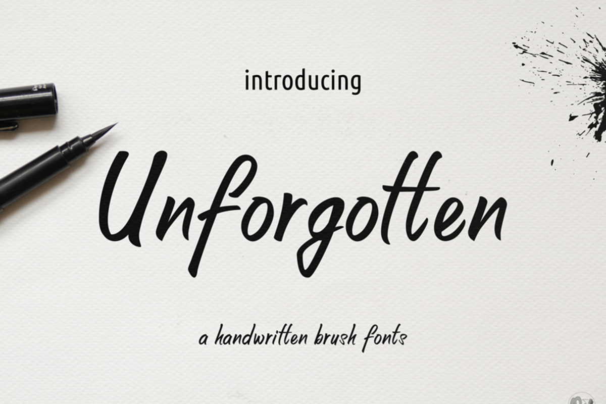 Unforgotten Font | onne hermaone | FontSpace