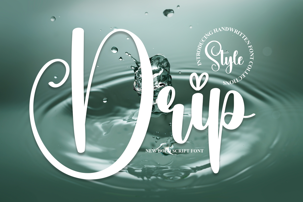 Drip Font - Free Download