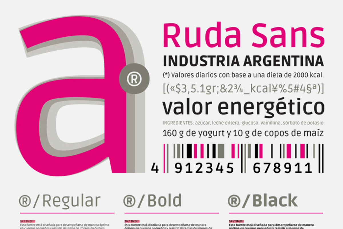 Ruda Font - Free Download
