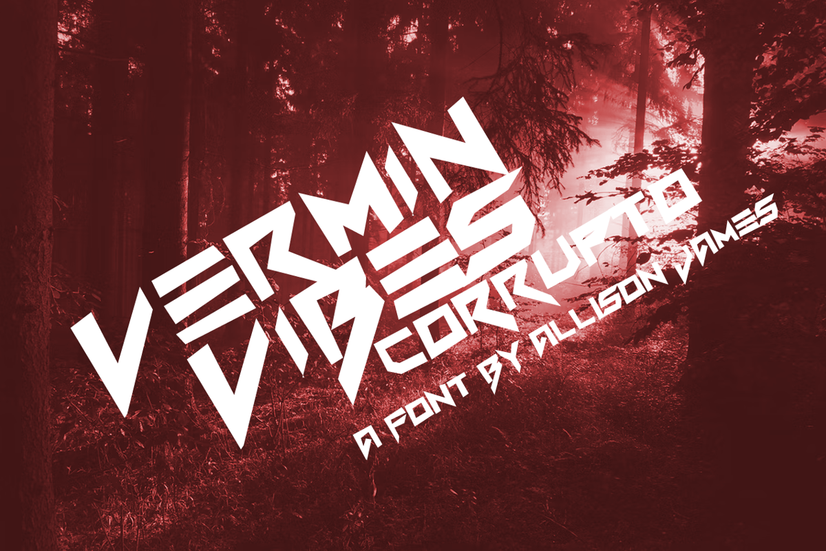 Vermin Vibes Corrupto Font - Free Download