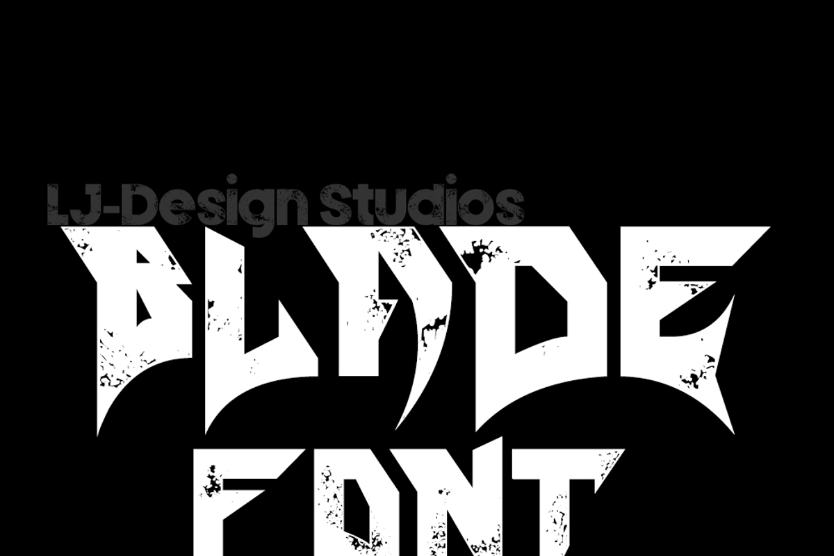 Blade Font - Free Download