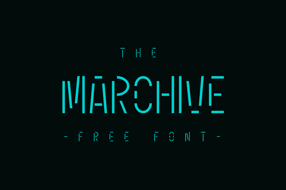 Marchive Font - Free Download