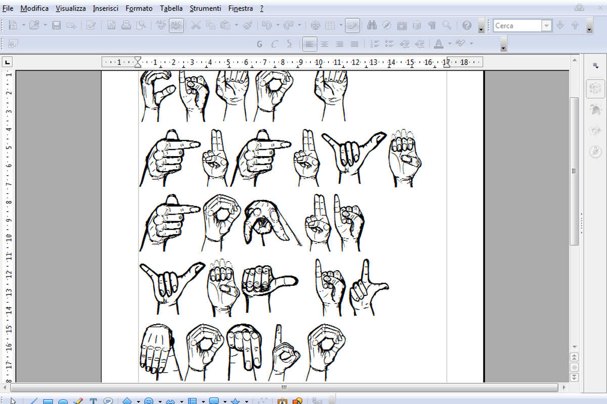 DEAF SAMUTOJJ LIS Italian Sign Language Font | SAMUTOJJ | FontSpace
