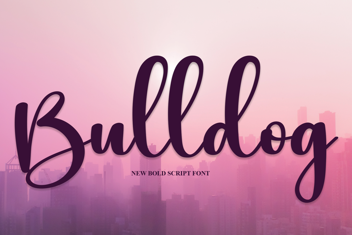 Bulldog Font | scratchones_creative | FontSpace