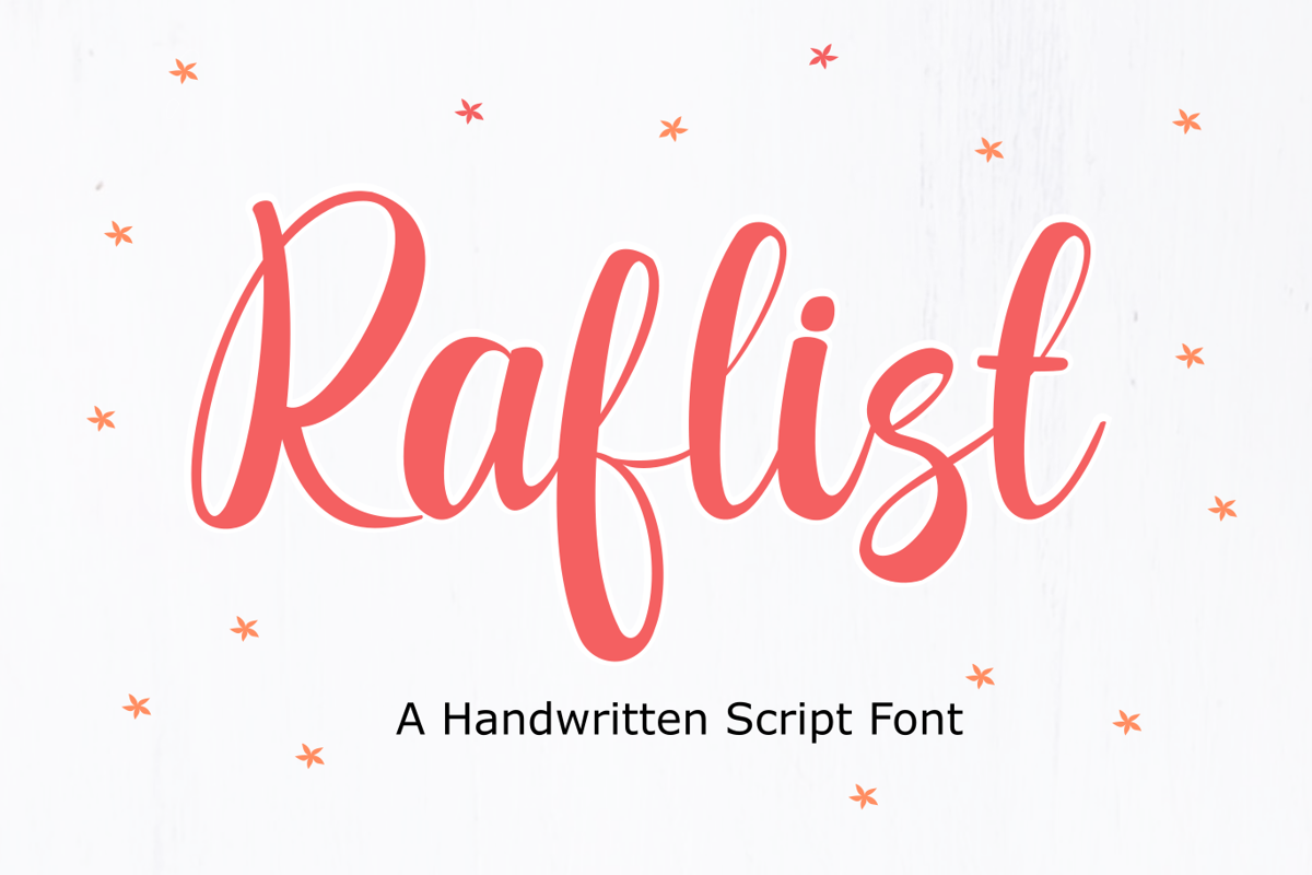 Raflist Font | Rvandtype Studio | FontSpace