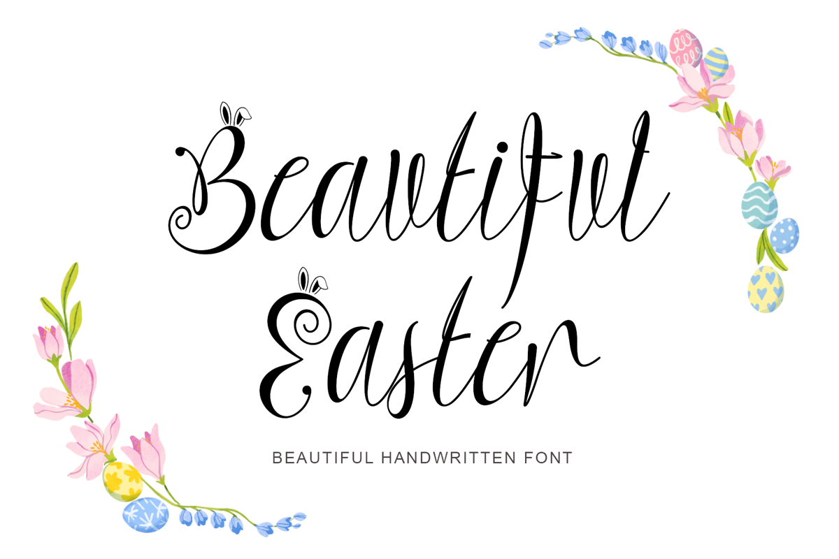 Beautiful Easter Font - Free Download