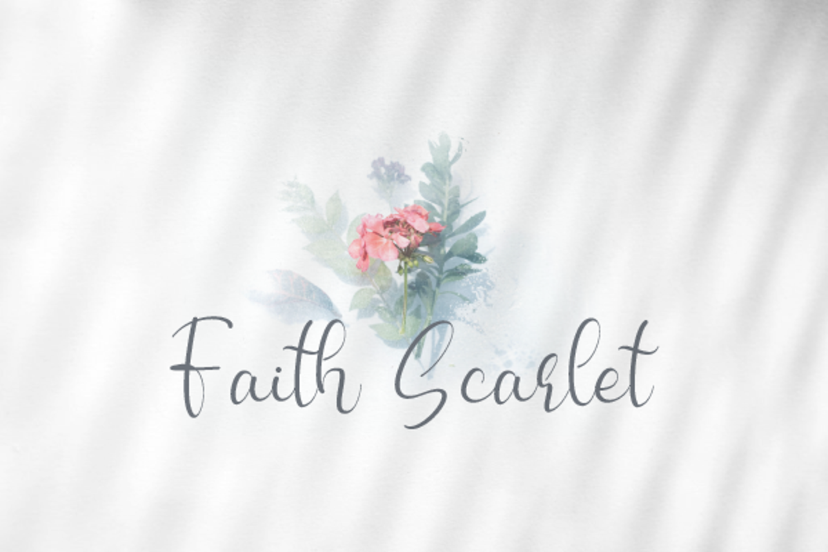 Faith Scarlet Font | Zero Type | FontSpace