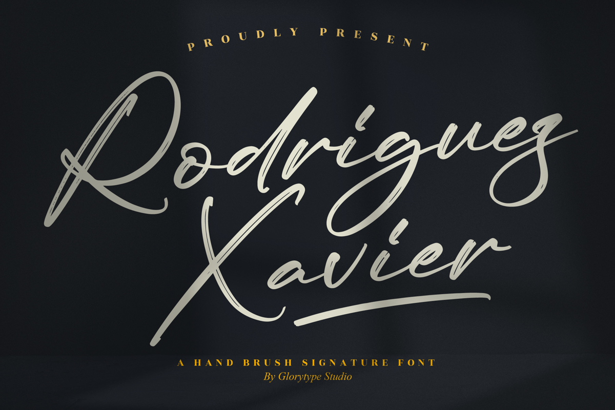 Rodriguez Xavier Font | Letterena Studios | FontSpace