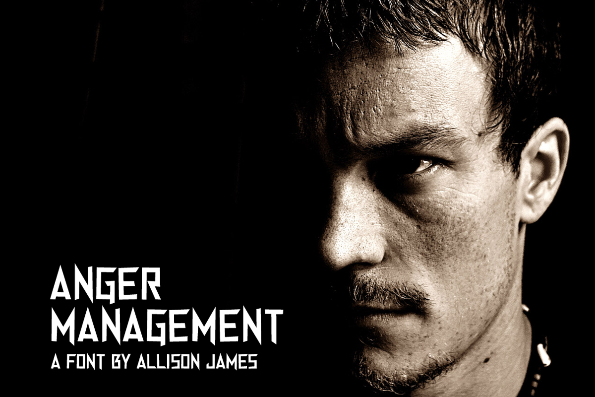 Anger Management Font | Chequered Ink | FontSpace