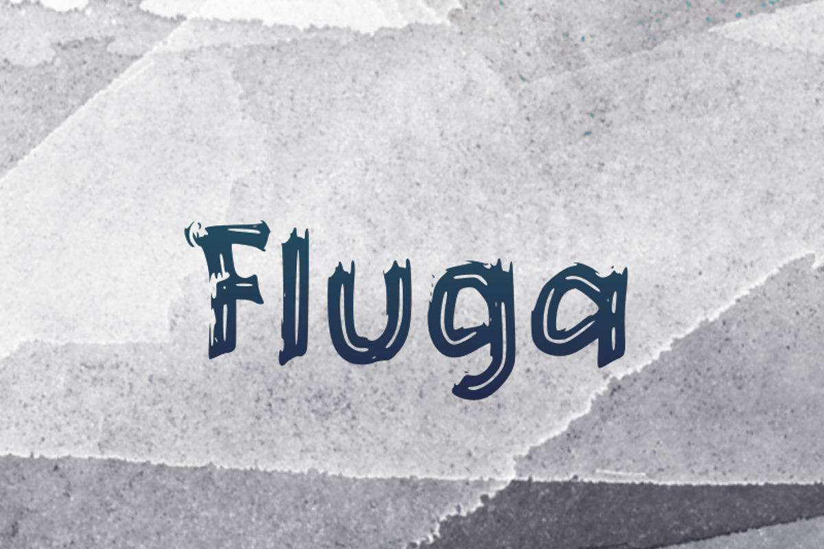 F Fluga Font - Free Download