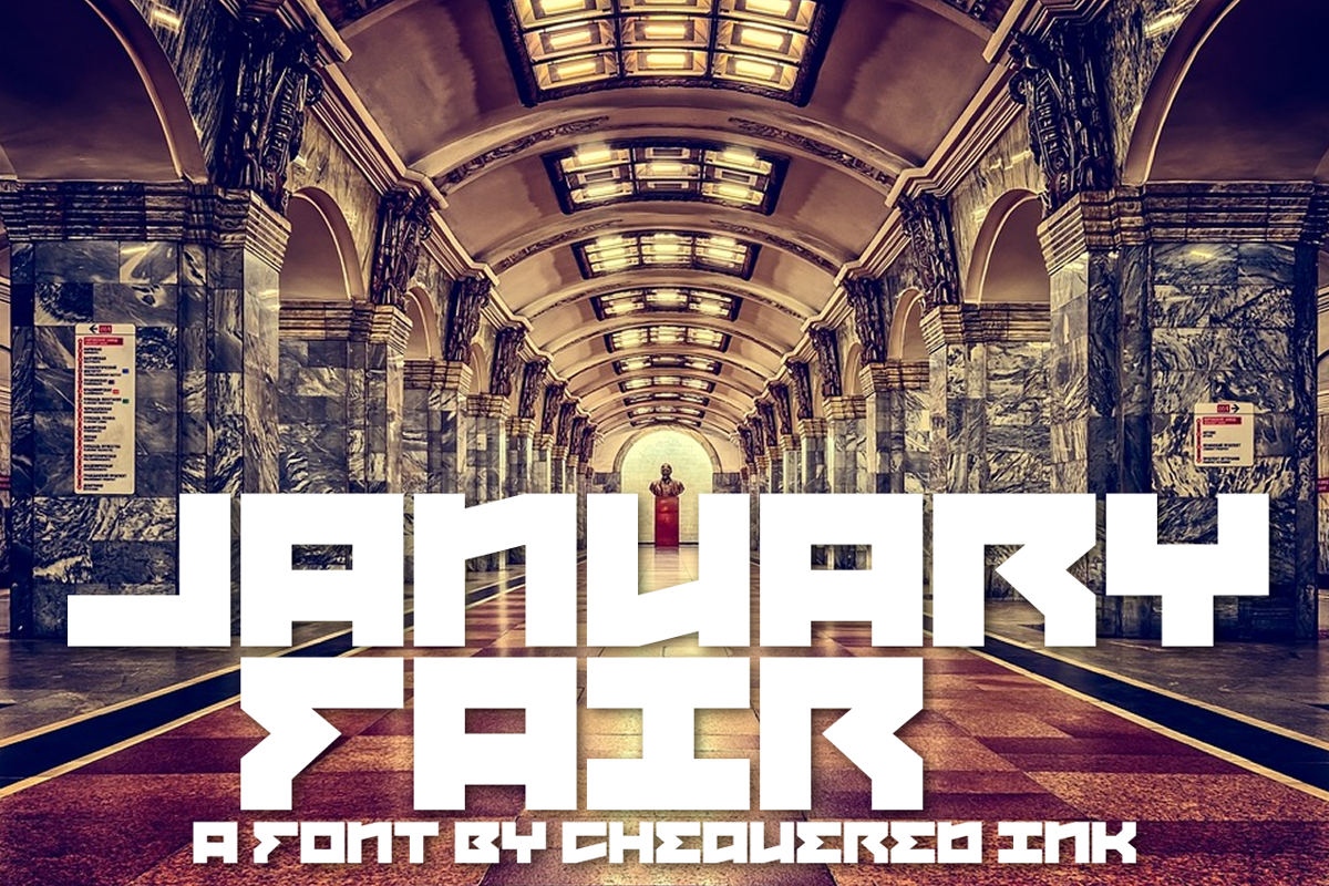 January Fair Font | Chequered Ink | FontSpace