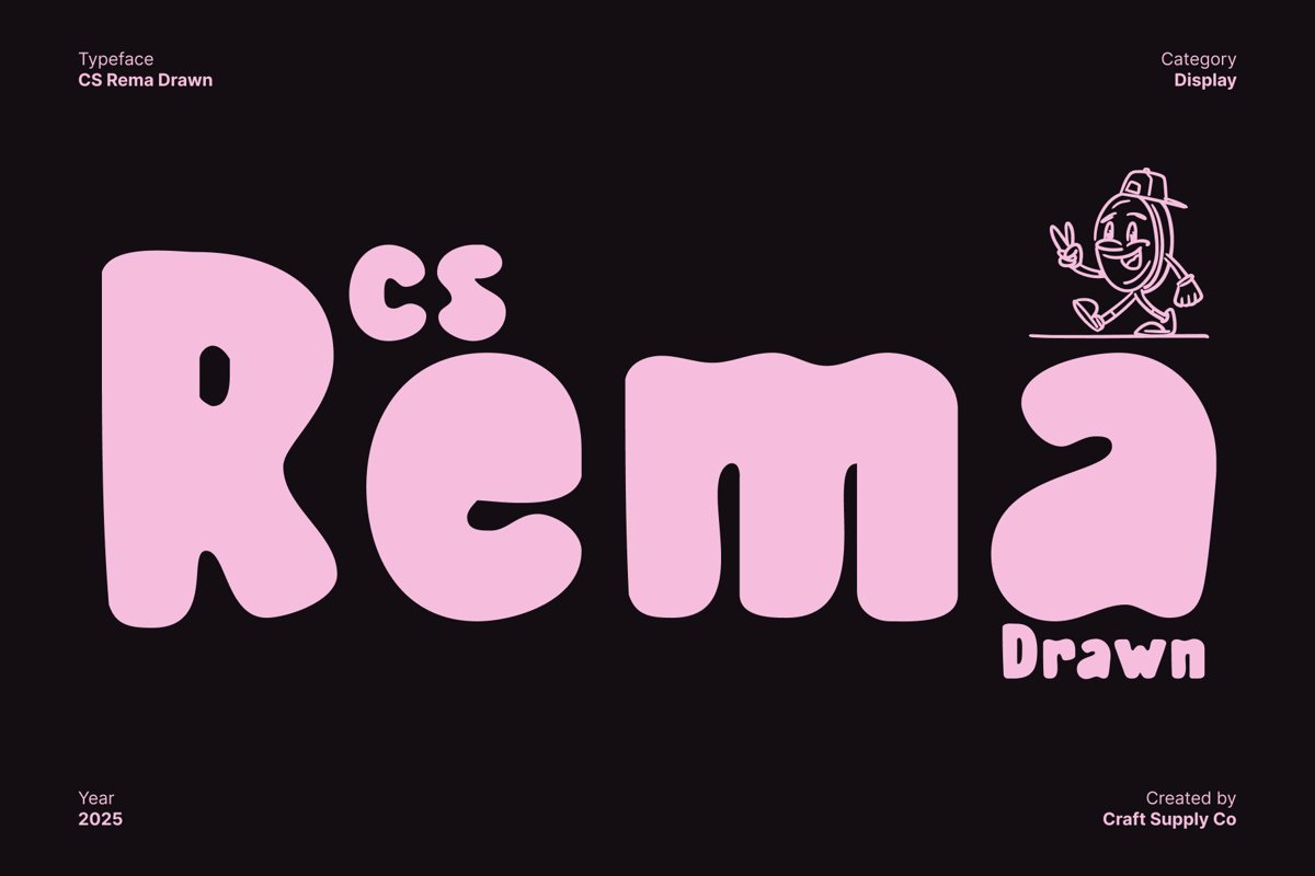 CS Rema Drawn Font - Free Download