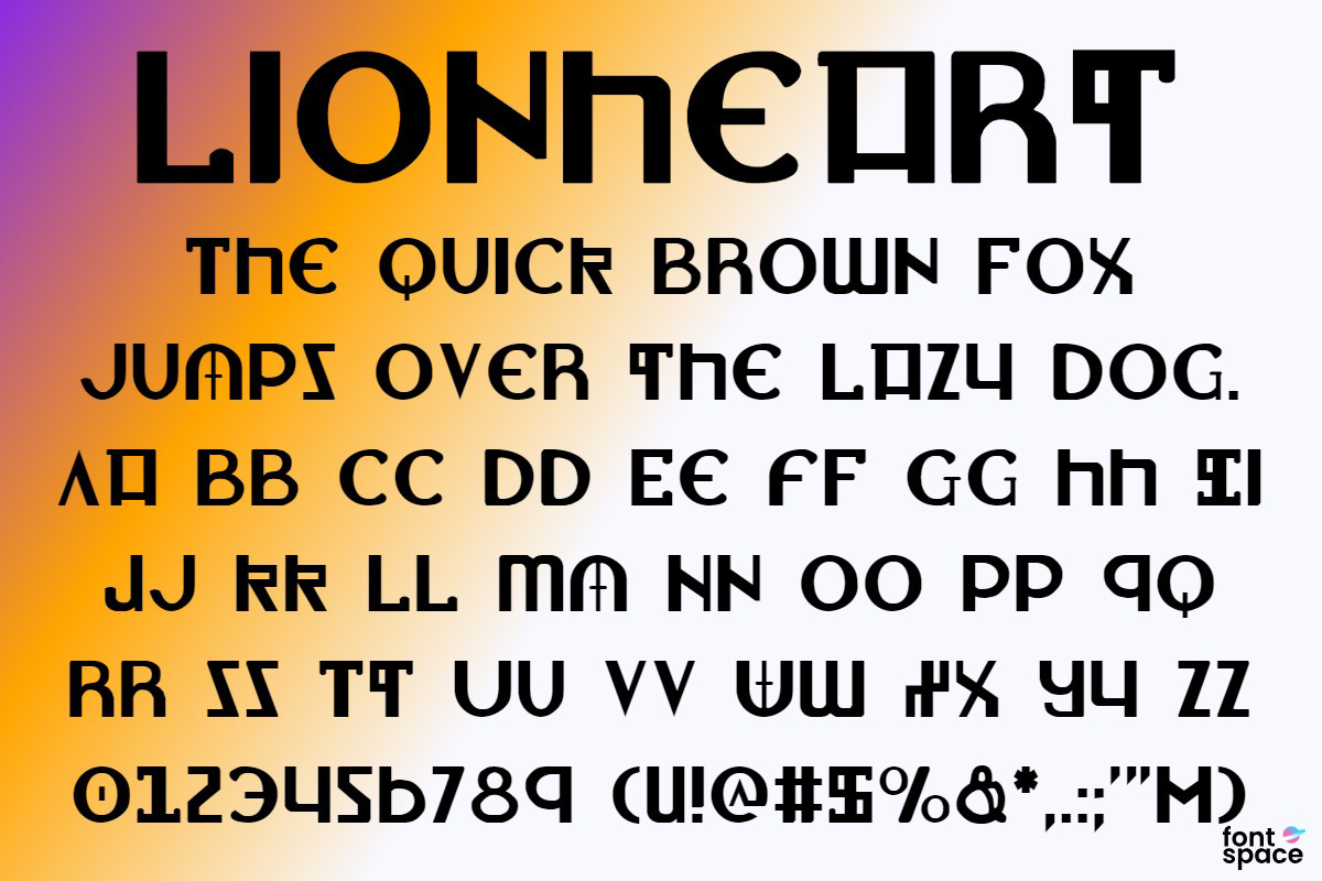 Lionheart Font - Free Download