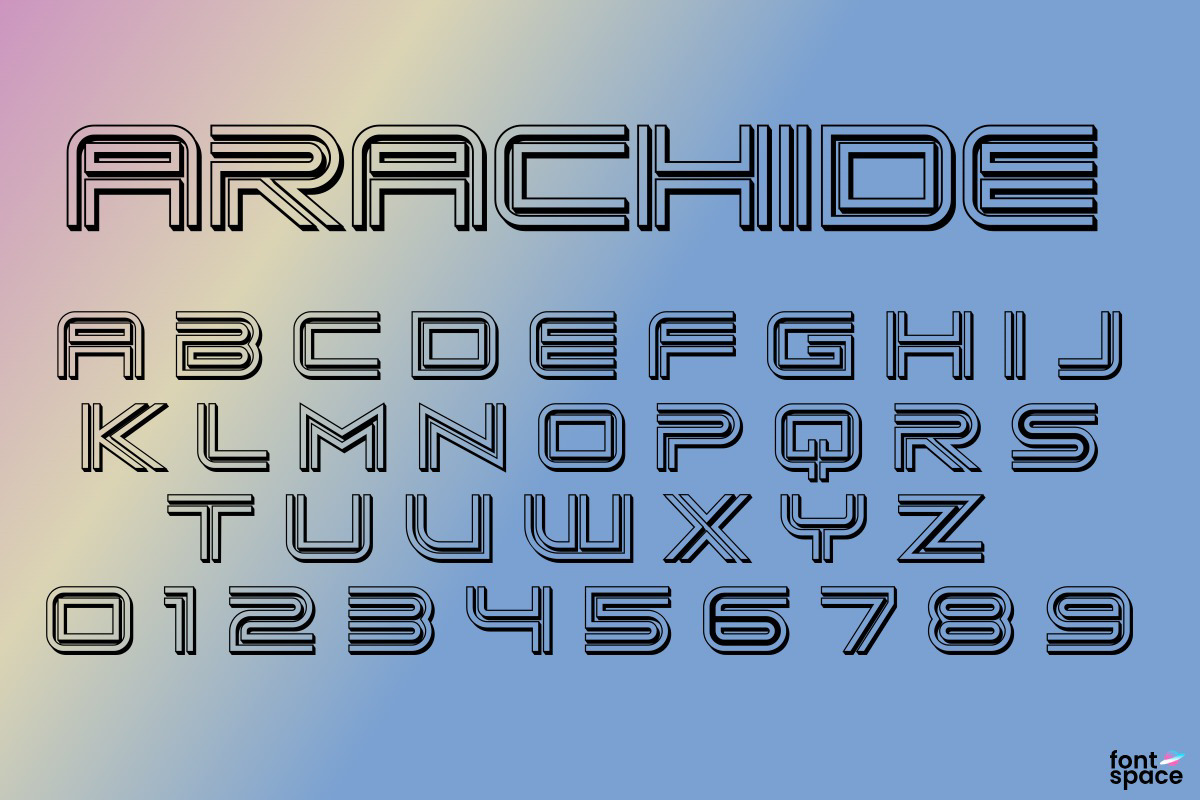 Arachide Font | Vladimir Nikolic | FontSpace