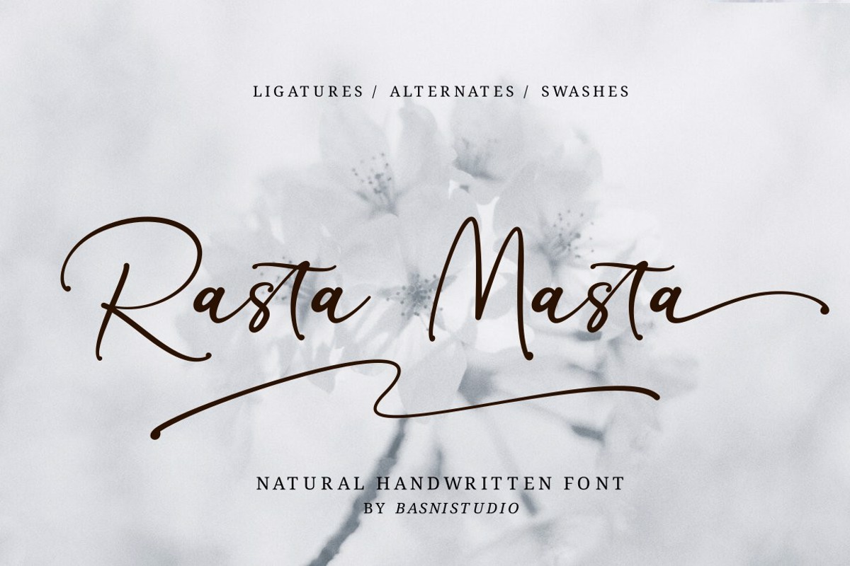 Rasta Masta Font | BasniBee | FontSpace