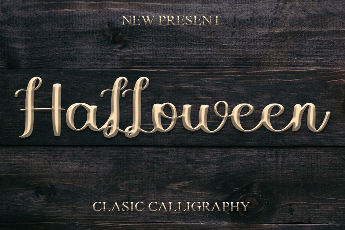 Halloween Font | FreshTypeINK | FontSpace