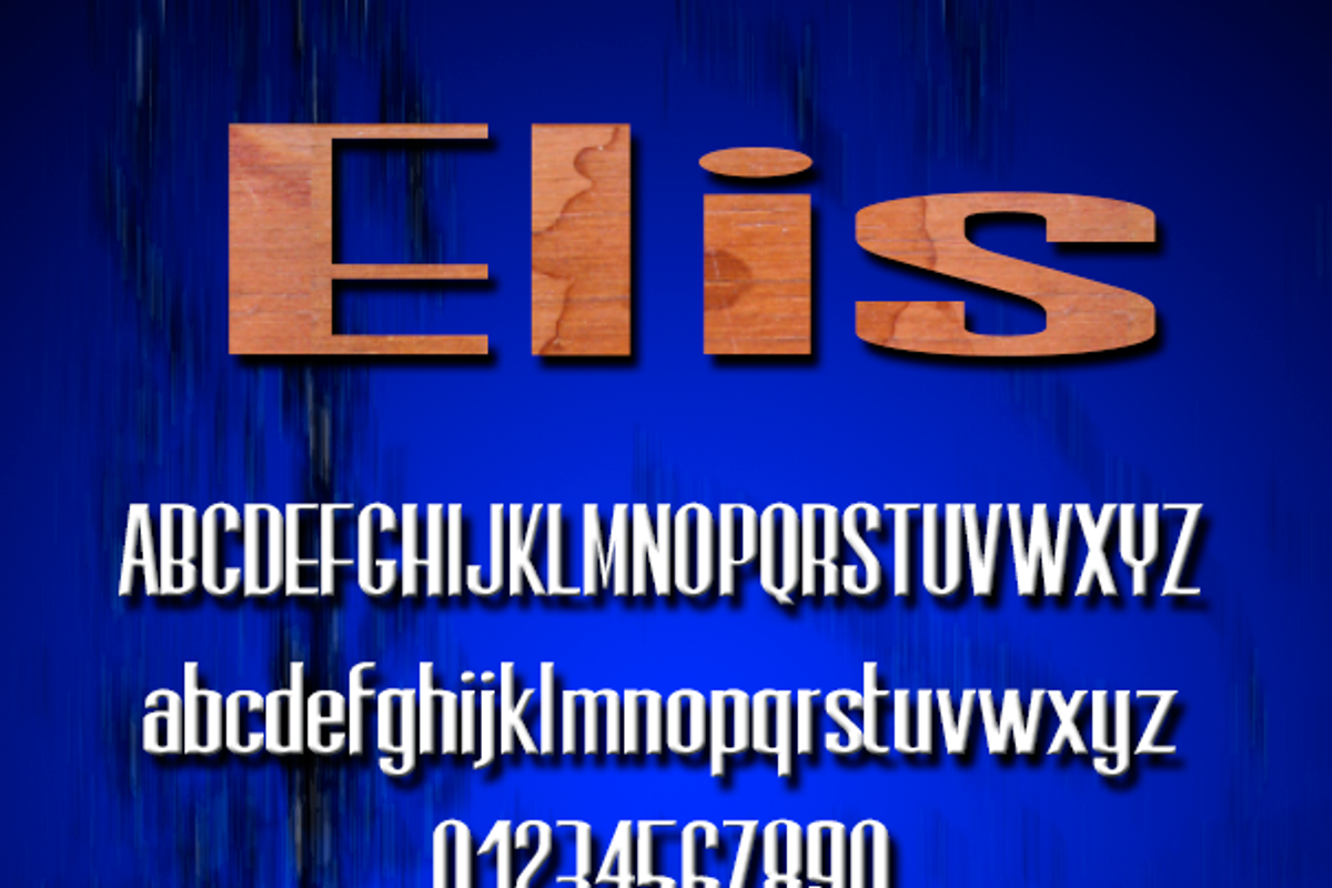 Elis Font | Matias Romero | FontSpace
