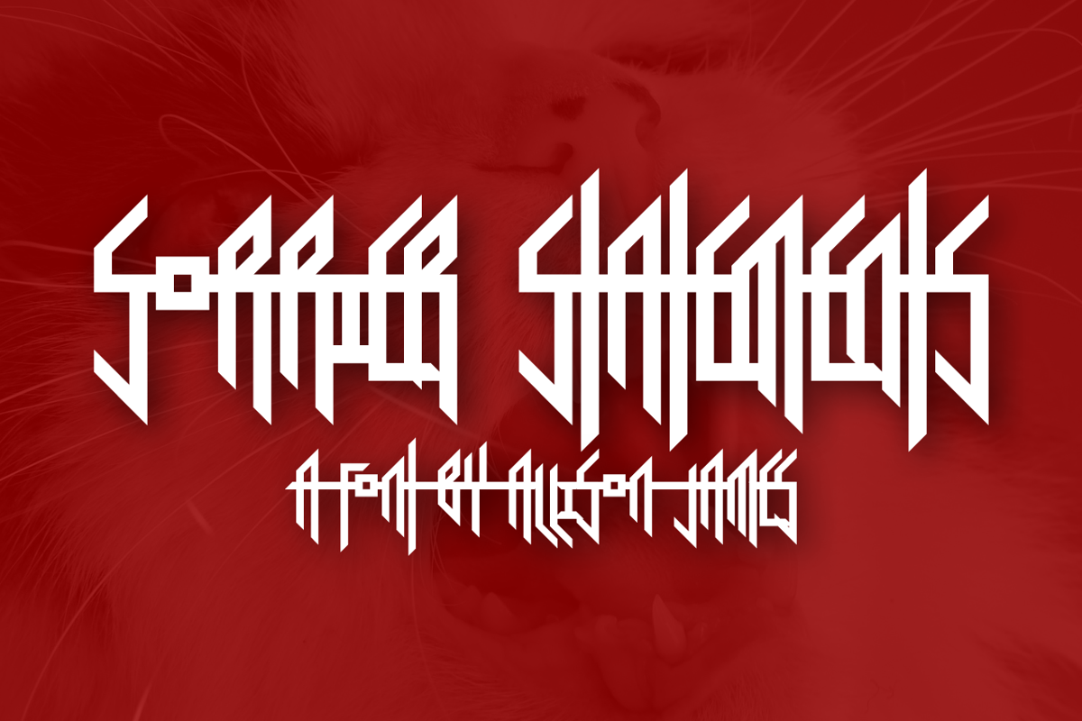 Sorrier Statements Font | Chequered Ink | FontSpace