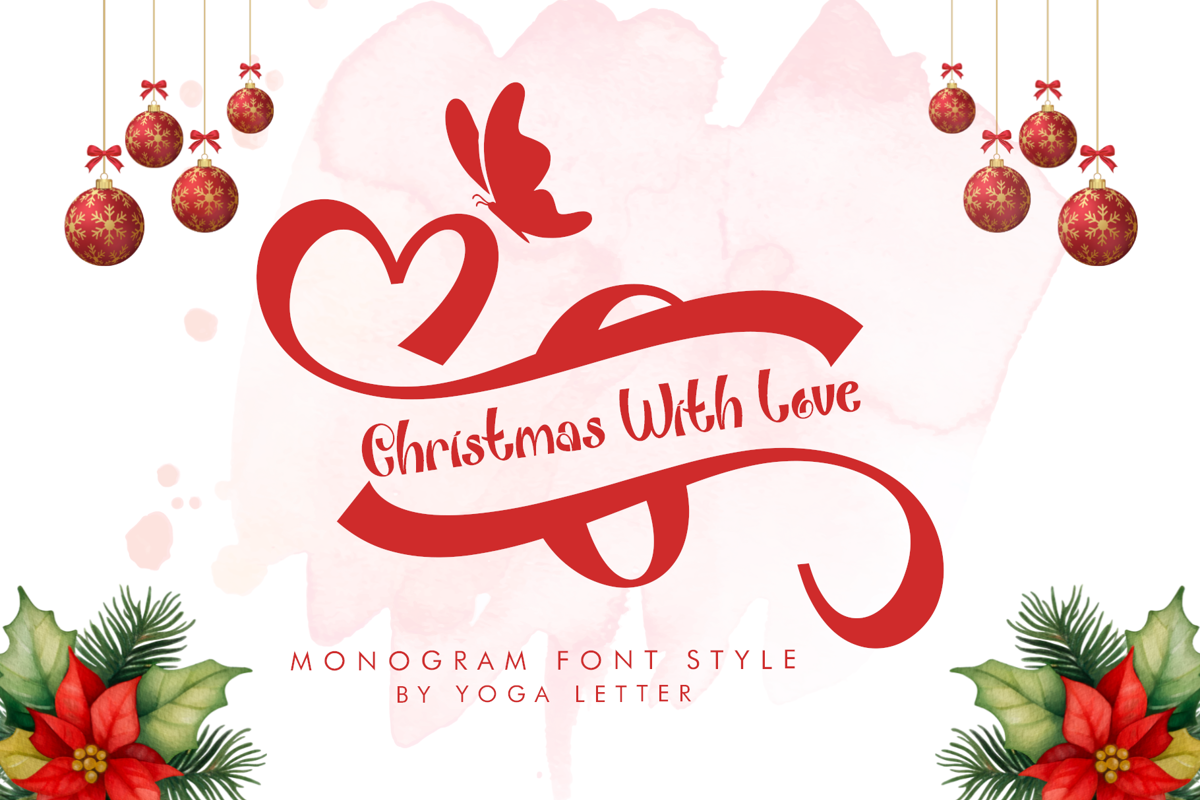 Christmas With Love Font - Free Download