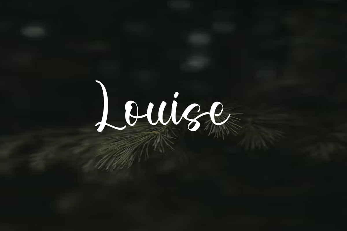 Louise Font - Free Download