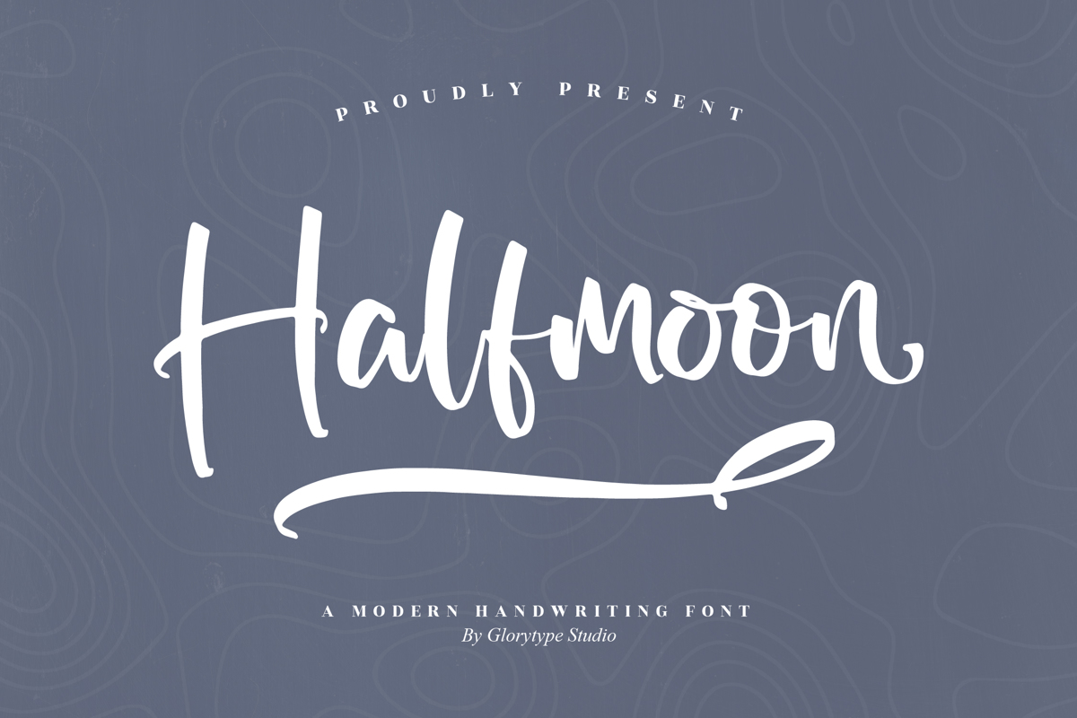 Halfmoon Font | Letterena Studios | FontSpace