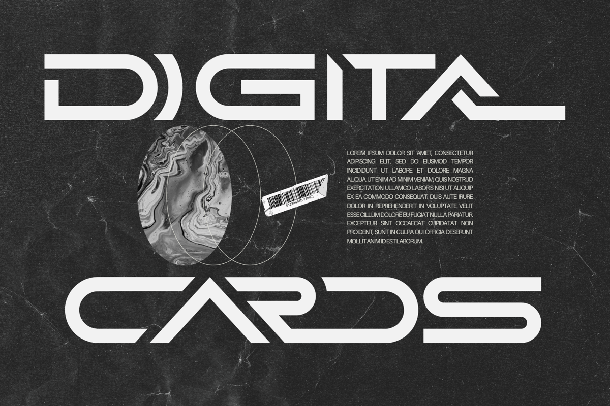 Digital Cards Font | 177Studio | FontSpace