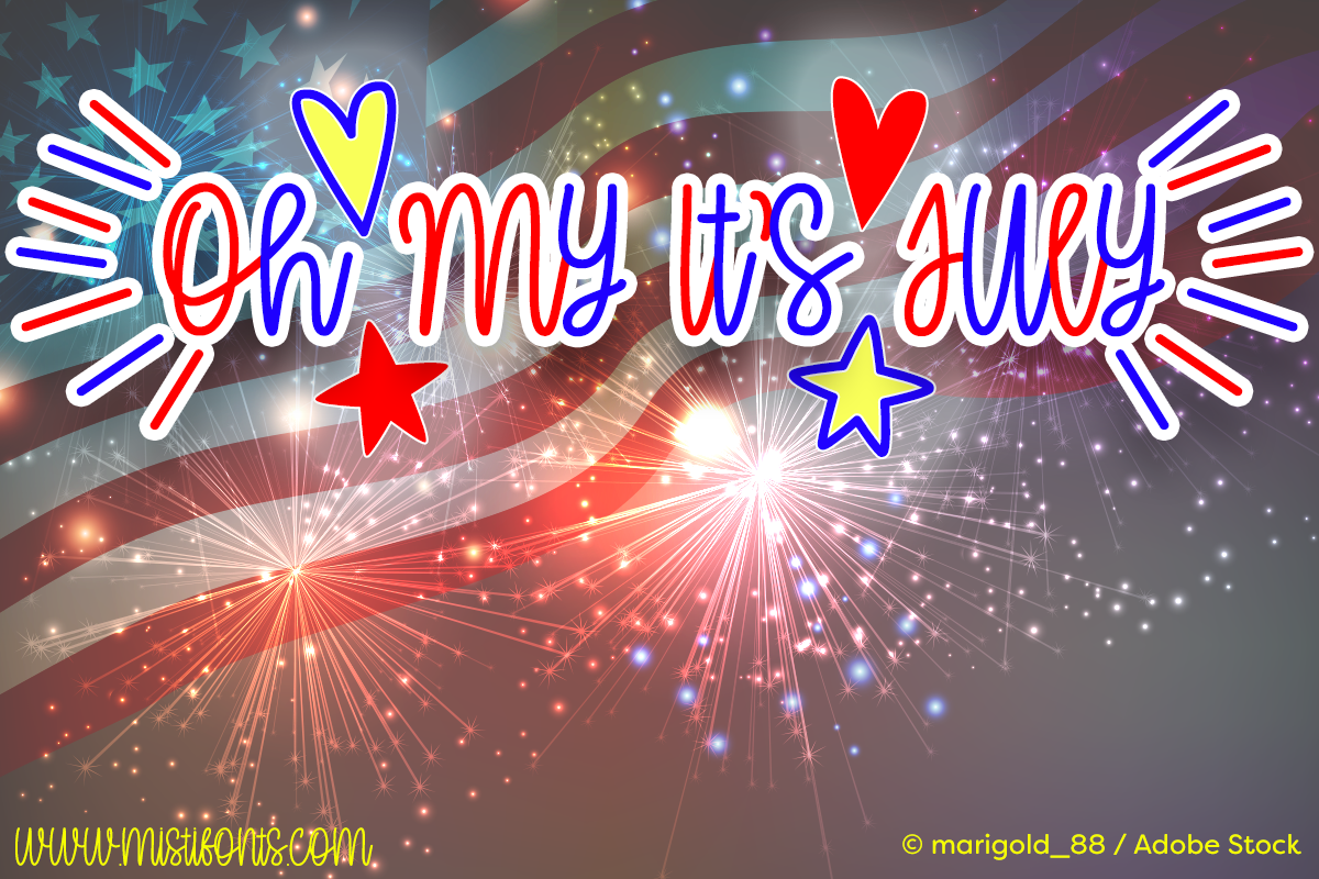 Oh My Its July Font - Free Download