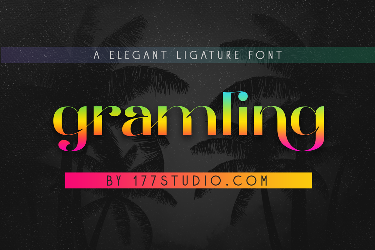 Gramling Font | 177Studio | FontSpace