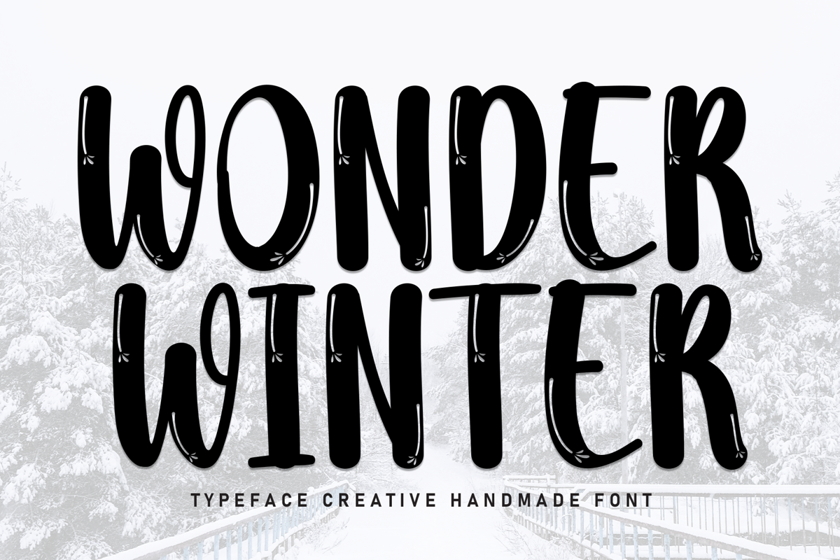 Wonder Winter Font | scratchones_creative | FontSpace