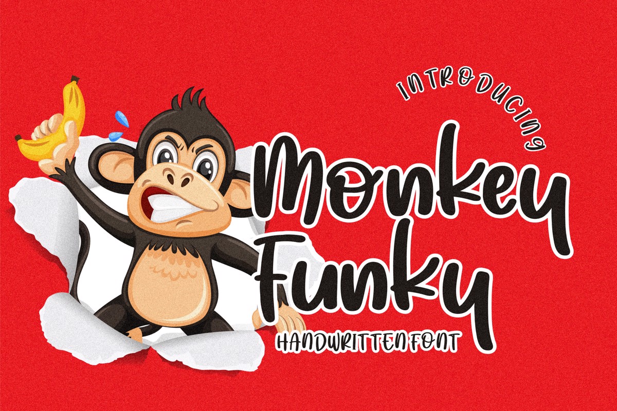 Monkey Funky Font - Free Download