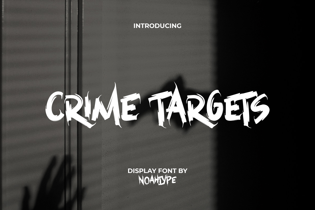 Crime Targets Font | noahtype | FontSpace