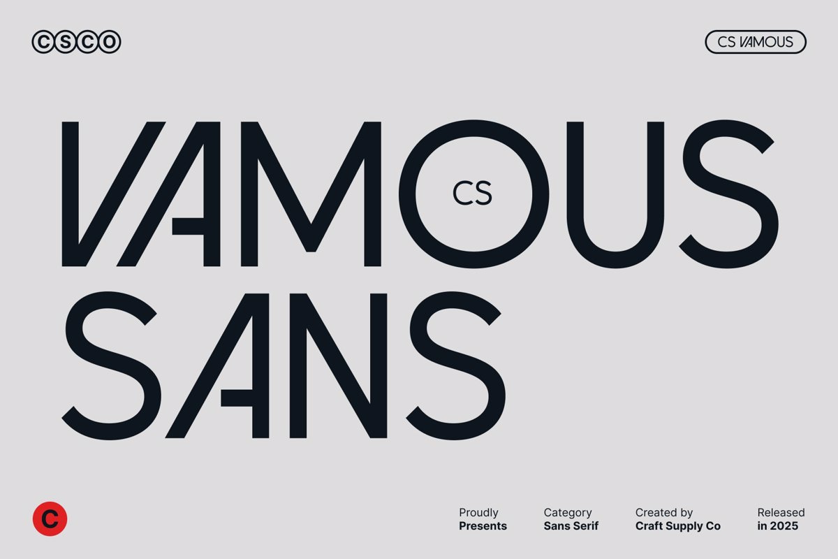 CS Vamous Font - Free Download