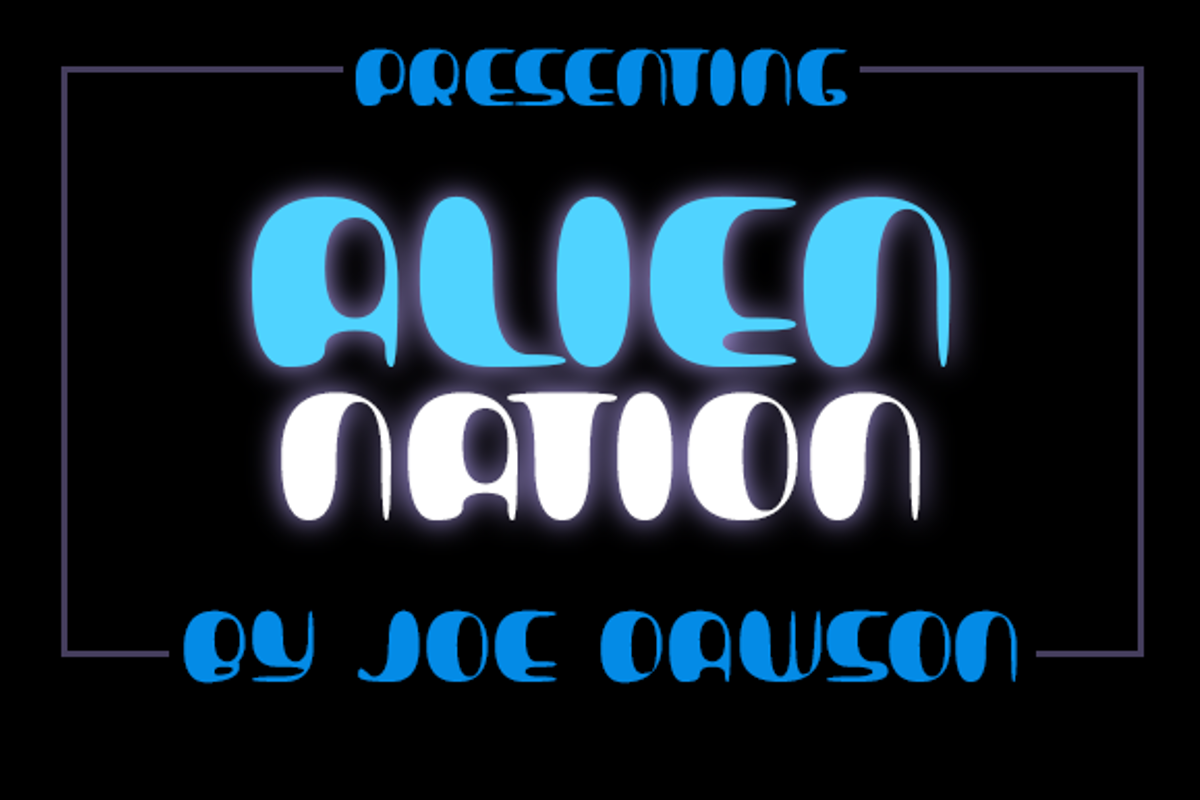 Alien Nation Font - Free Download