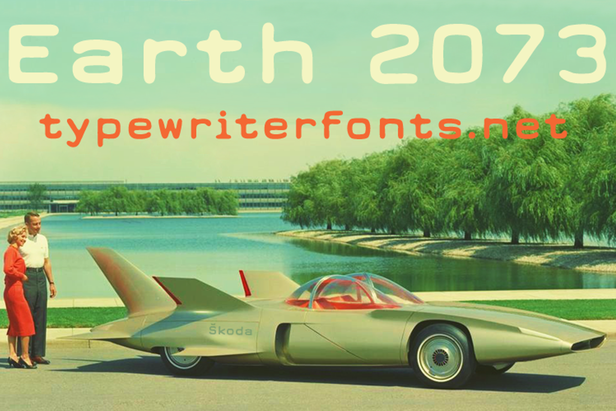 Earth 2073 Font - Free Download