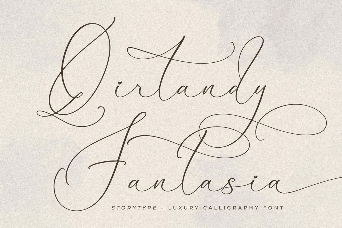 Qirtandy Fantasia Font | Storytype Studio | FontSpace