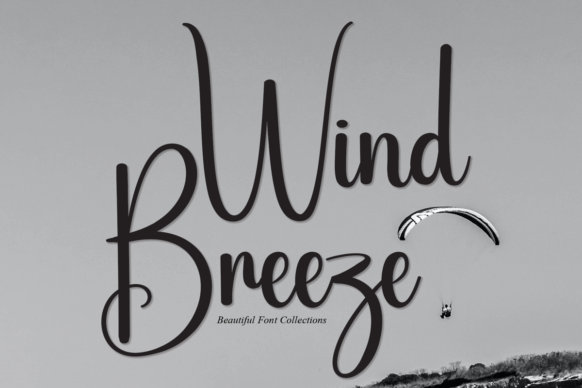 Wind Breeze Font - Free Download