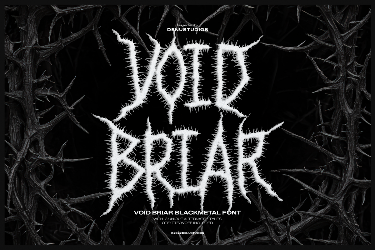 Void Briar Font - Free Download