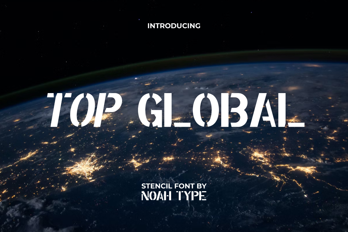 Top Global Font | noahtype | FontSpace