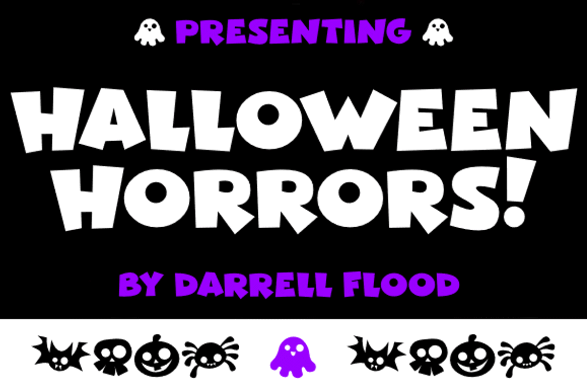 Halloween Horrors Font | HAWTPIXEL - Darrell Flood | FontSpace