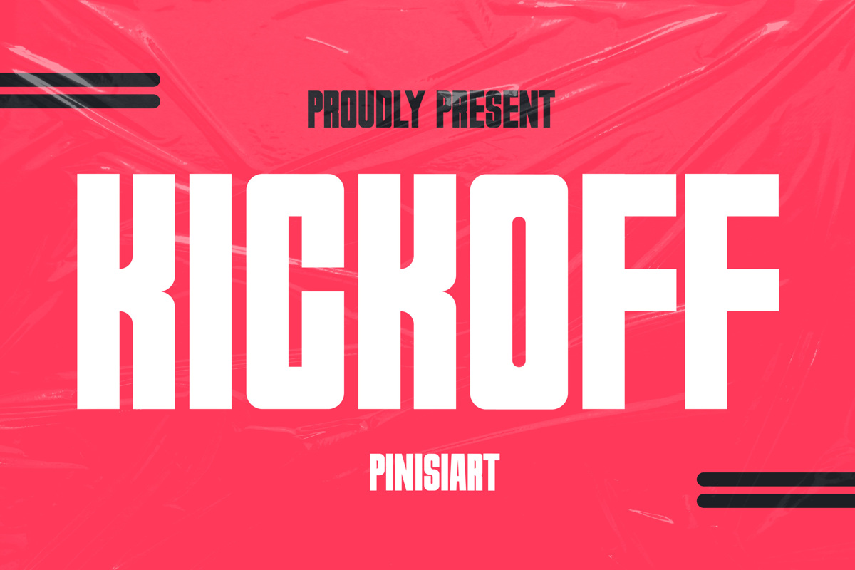 KICKOFF Font - Free Download