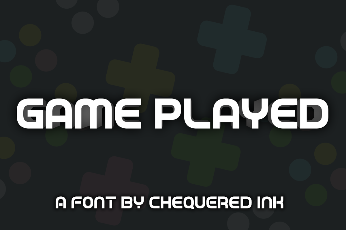 Game Played Font - Free Download
