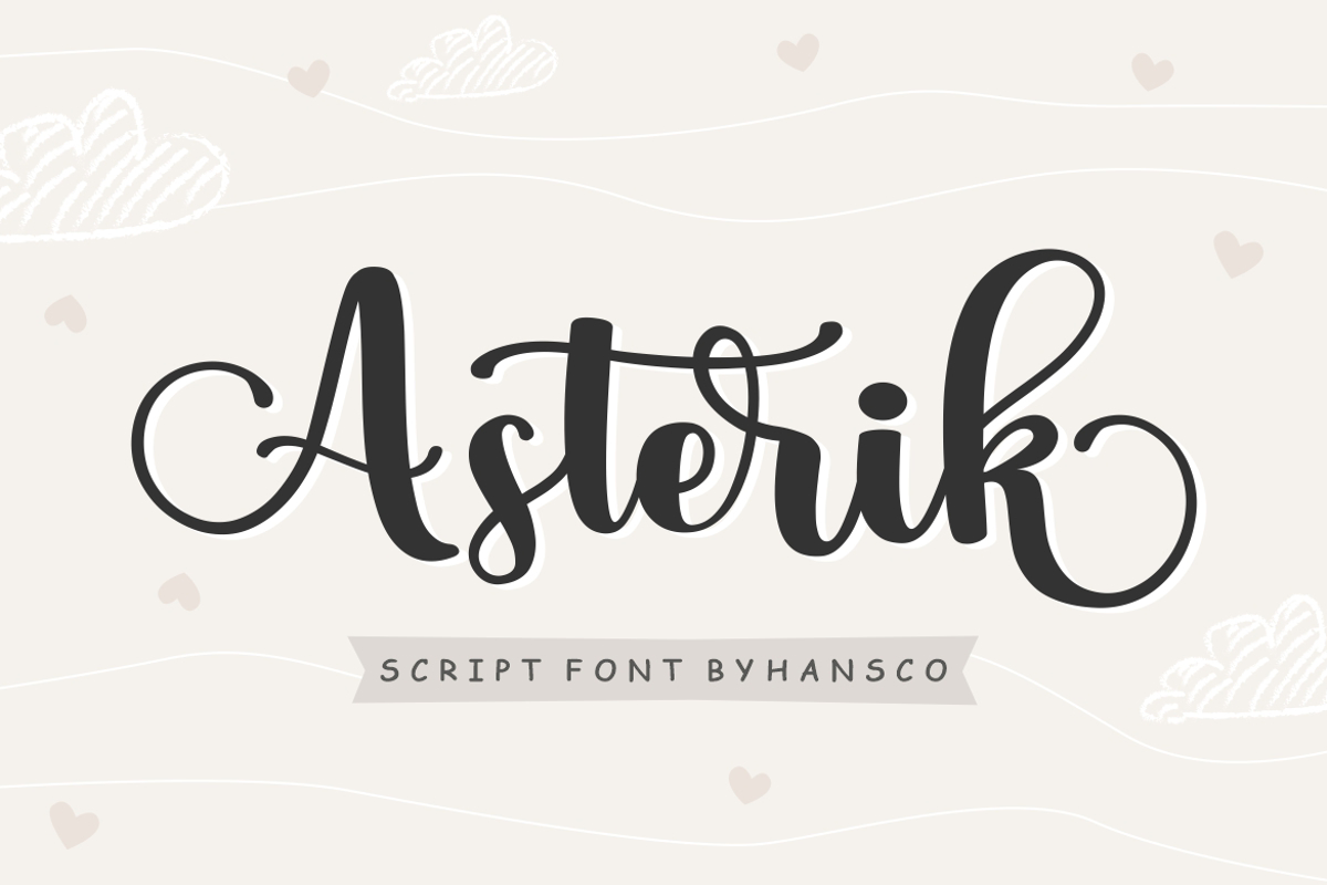 Asterik Font - Free Download