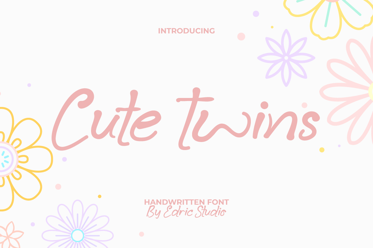 Cute Twins Font - Free Download